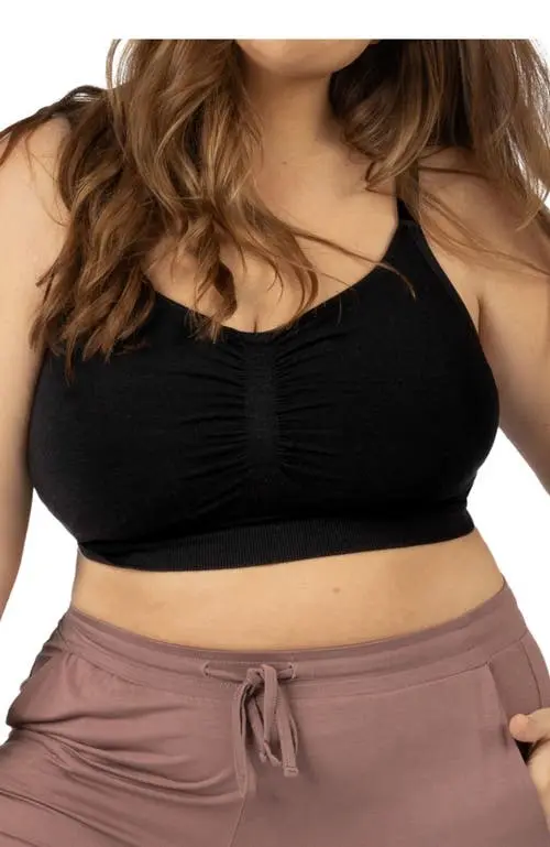 KINDRED BRAVELY Sublime Hands-free Pumping Lounge & Sleep Bra- Fits Sizes 30b46d - Black