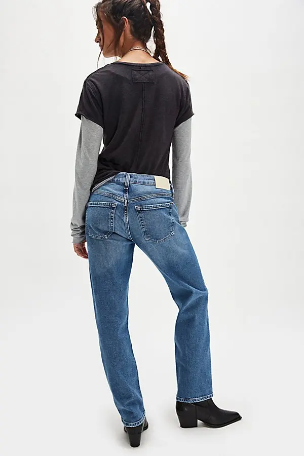Citizens Of Humanity Anissa Low-rise Straight Leg Jeans - Alma