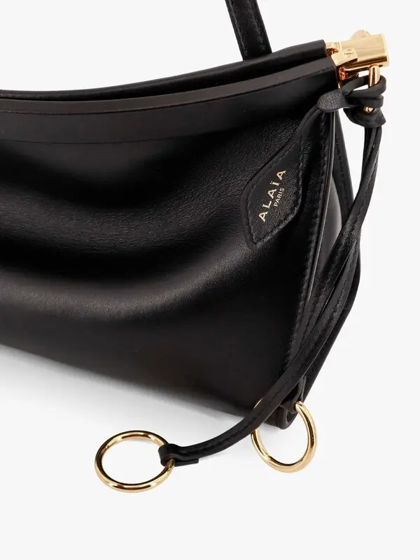 Alaïa East West Medium Leather Shoulder Bag
