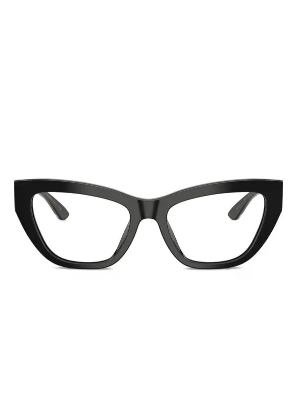 Dolce & Gabbana Cat-eye Frame Glasses - Black