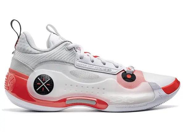 LI-NING Way Of Wade Low Overtownin Sneakers - White/red
