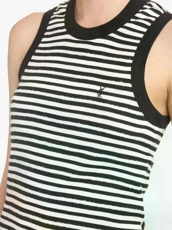 Saint Laurent Striped Tank Top
