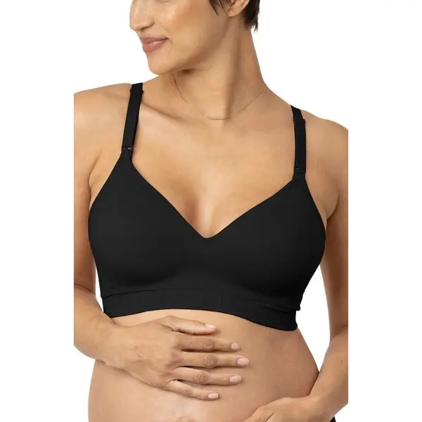 KINDRED BRAVELY Sublime Contour Maternity & Nursing Bra-sizing Available From B-d Cup - Black
