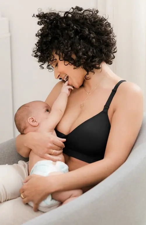 KINDRED BRAVELY Sublime Contour Maternity & Nursing Bra-sizing Available From B-d Cup - Black