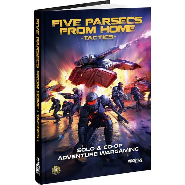 MODIPHIUS ENTERTAINMENT Five Parsecs From Home Tactics Hardcover Rpg Book - Multicolored