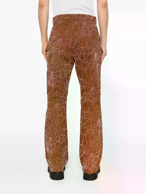MASU Flocky Web Flare Pants