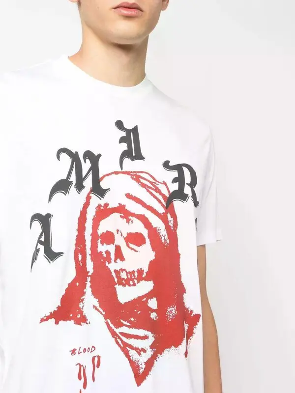 Amiri Logo-print Cotton T-shirt