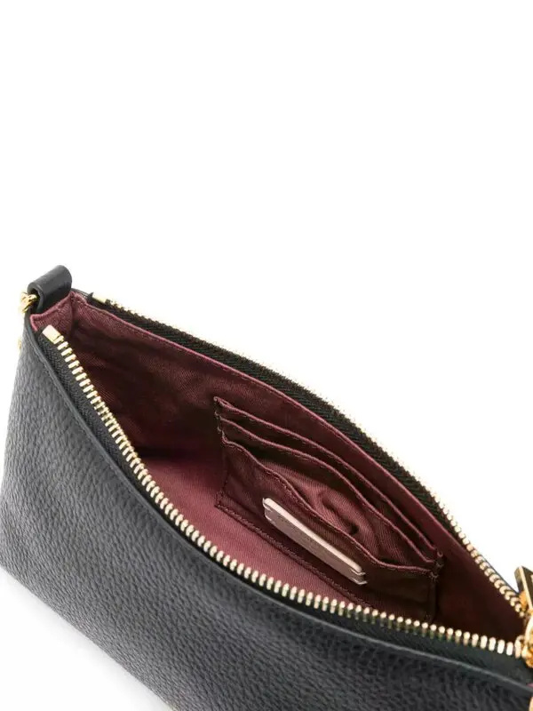 COCCINELLE Aura Tote Bag With Chain Strap - Black