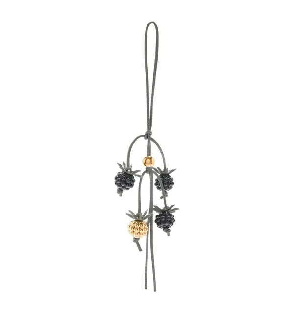 Loewe Berry Bag Charm - Black