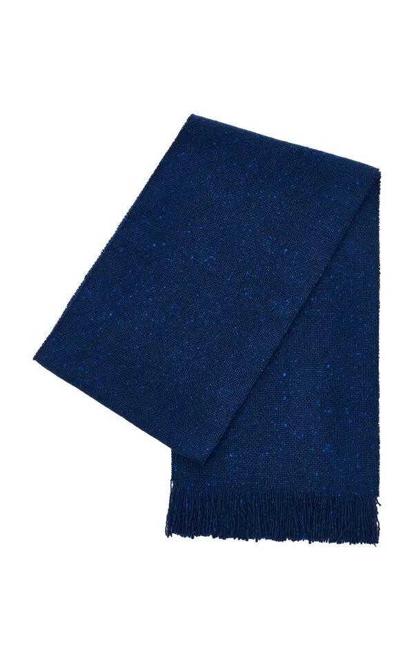 Gabriela Hearst Illumina Cashmere Scarf - Navy