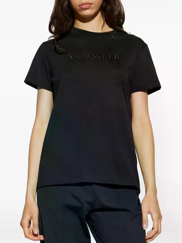 Moncler Logo T-shirt - Black