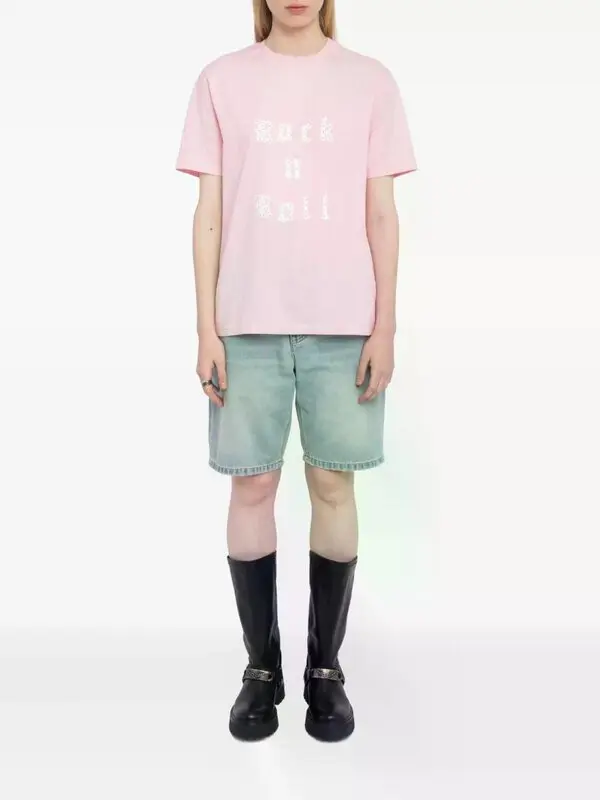 Zadig&Voltaire Graphic-print T-shirt - Pink
