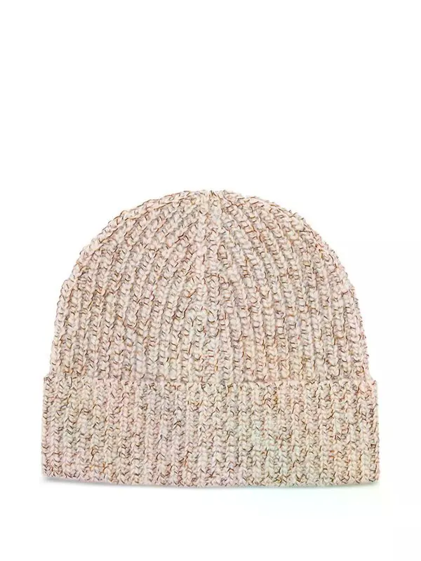 Brunello Cucinelli Ribbed-knit Beanie - Neutrals