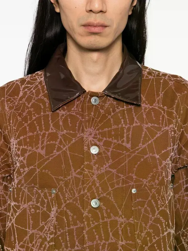 MASU Flocky-web Jacket - Brown