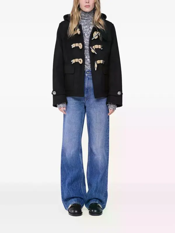 Rabanne Toggle-fastening Hooded Jacket