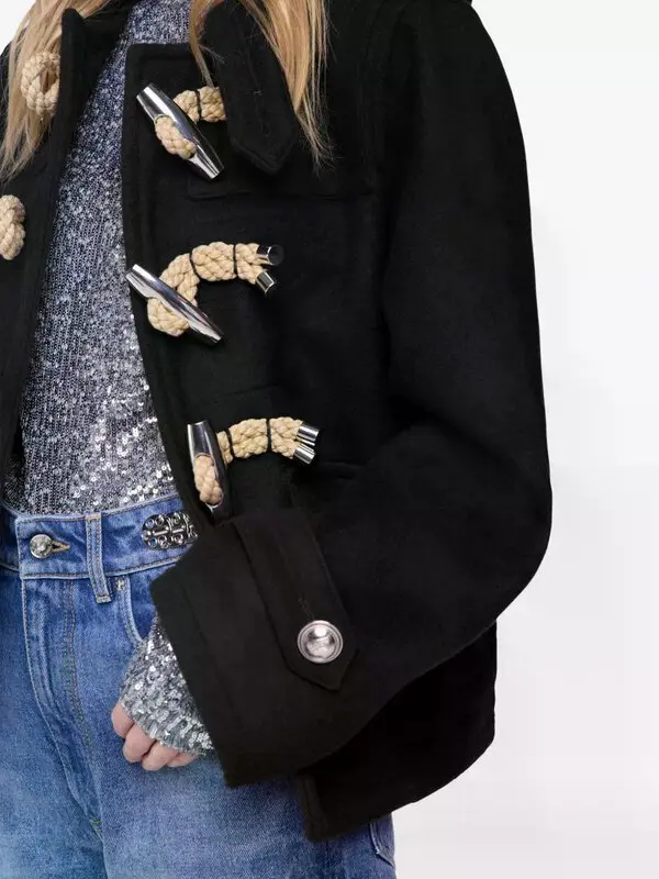 Rabanne Toggle-fastening Hooded Jacket