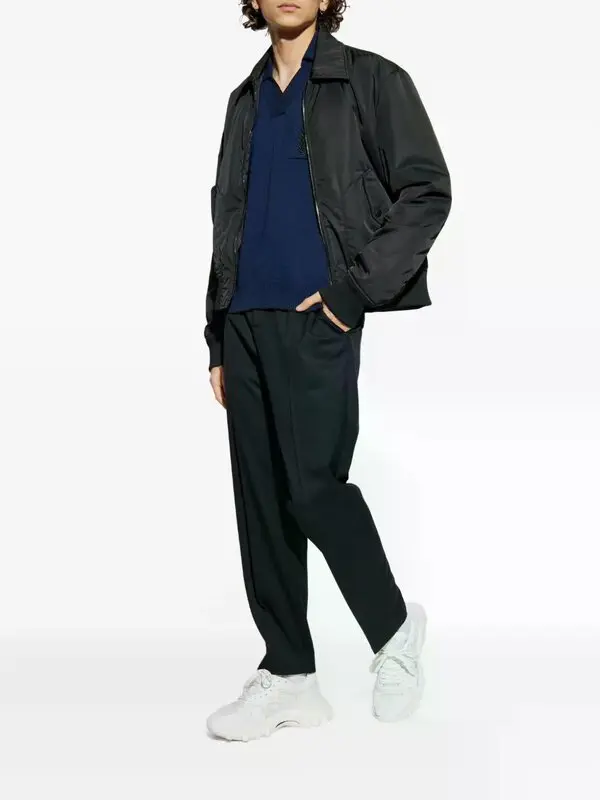 Balmain Polo-collar T-shirt - Blue