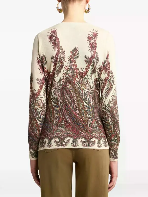Etro Paisley-print Cardigan