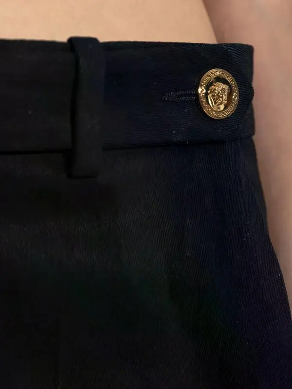 Versace Cotton Tailored Shorts
