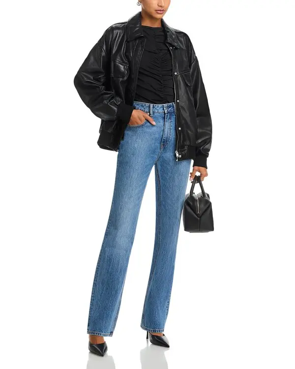 FRAME The Ruched Top