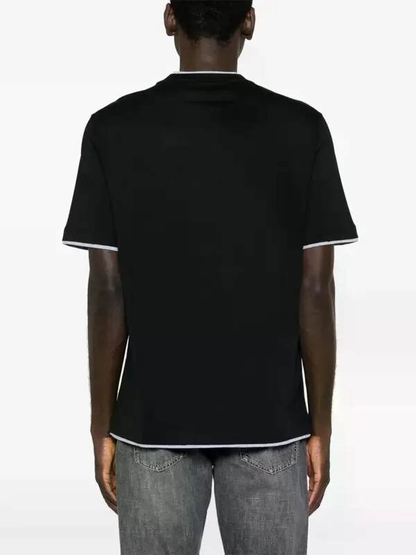 Brunello Cucinelli Layered Cotton T-shirt