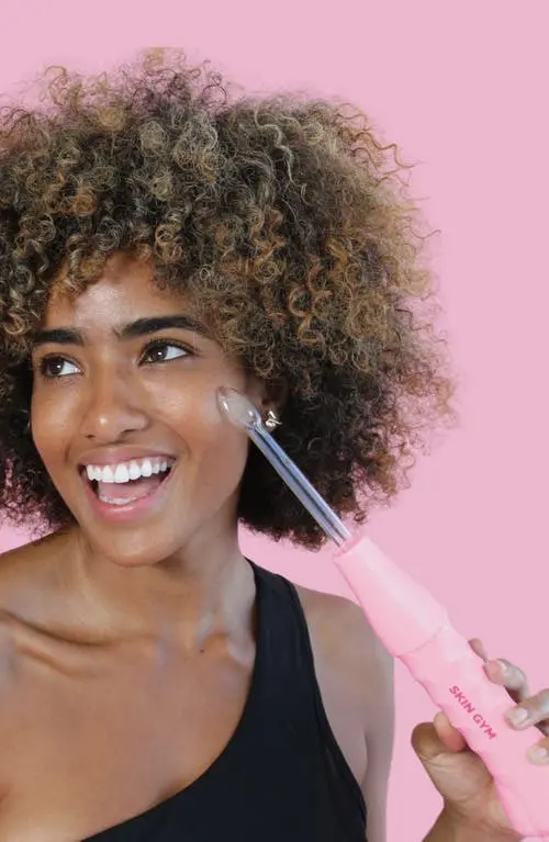 SKIN GYM High Frequency Wand - Pink