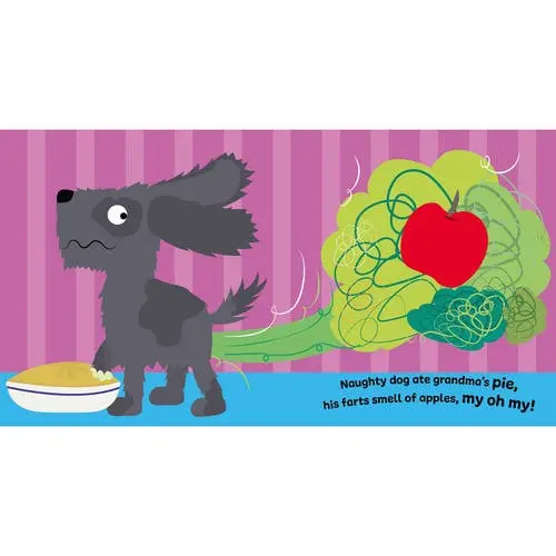 BUDDY & BARNEY Scratch & Sniff Book My Family Fart Book