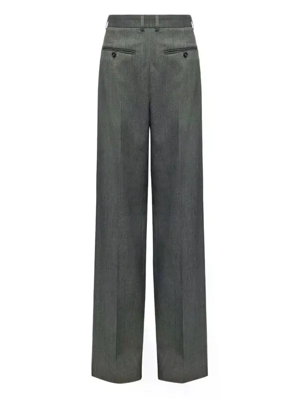 MAISON MARGIELA High-waisted Trousers - Grey