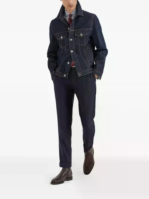 Brunello Cucinelli Striped Button-up Shirt