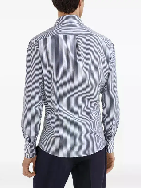 Brunello Cucinelli Striped Button-up Shirt