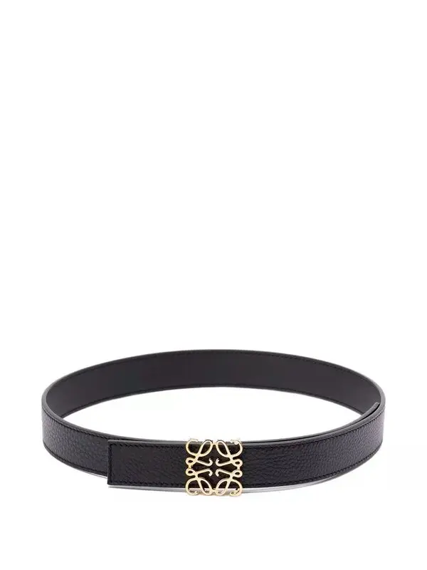 Loewe Logo-buckle Belt - Black