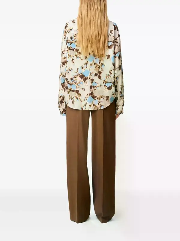 ami❁︎❁︎ Ami Floral-Print Shirt In Neutrals - 43% Off | Editorialist