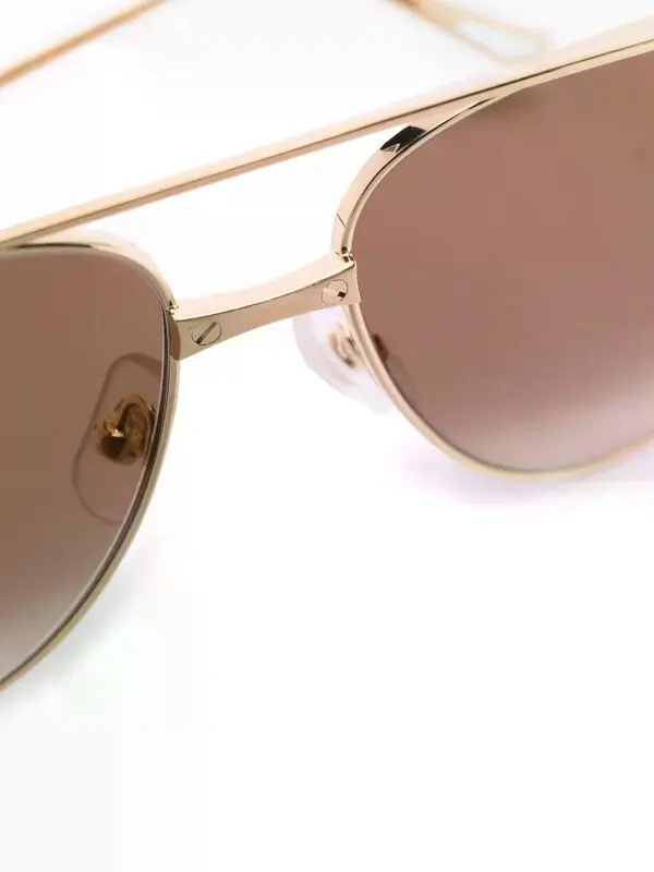 Cartier Pilot-frame Sunglasses