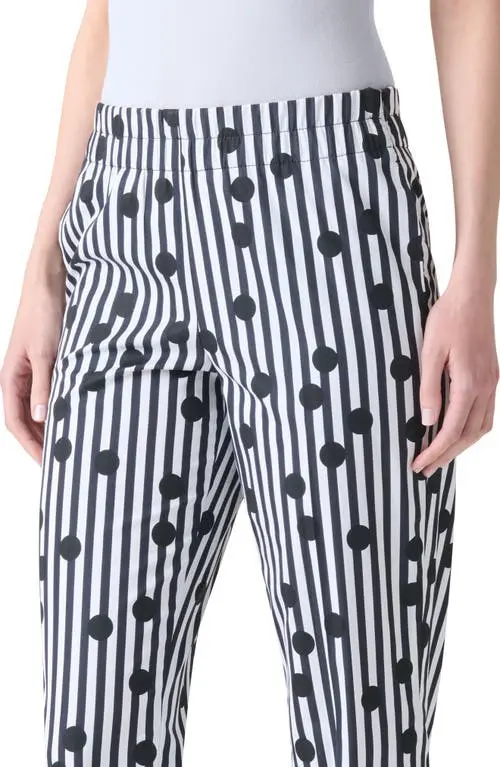 Akris Farrell Cuffed Crop Pants