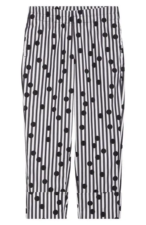 Akris Farrell Cuffed Crop Pants