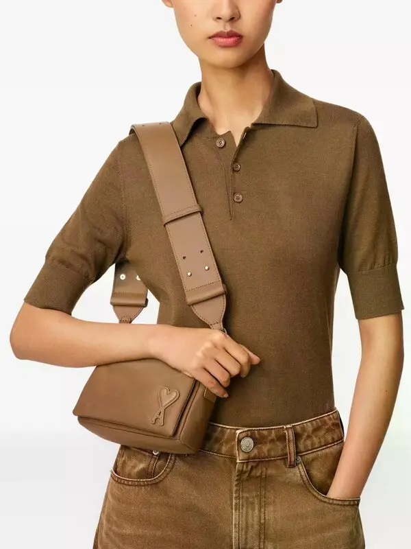 AMI Paris Marcel Shoulder Bag