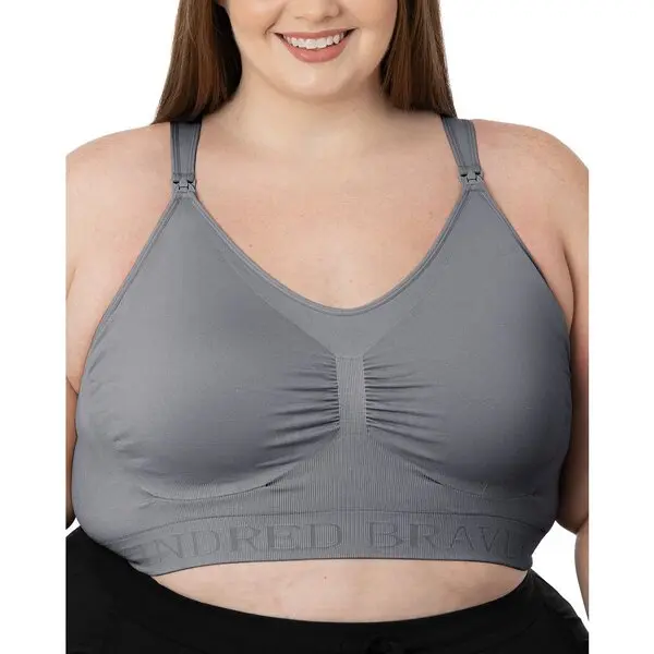 KINDRED BRAVELY Busty Sublime Nursing Brafits Sizes 30e-46h - Grey