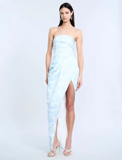 sachin and babi light blue dress Prom & Formal Dresses Australia main image 0