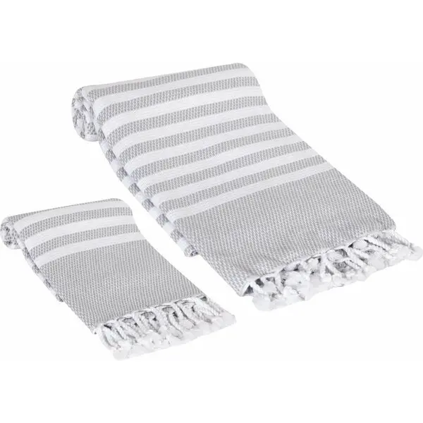 OLIVE & LINEN Eversoft Turkish Towel Set