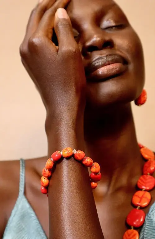 KAZURI Tsavo Collection Drop The Beat Bracelet - Multi