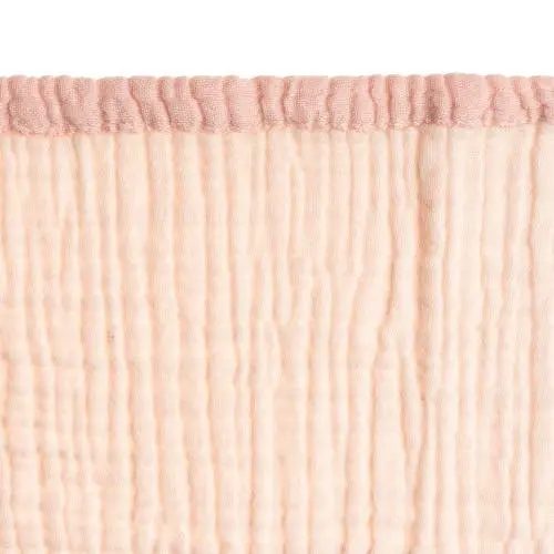 OLIVE & LINEN Soho Supersoft 4-layer Cotton Gauze Bath And Hand Towelset - Blush