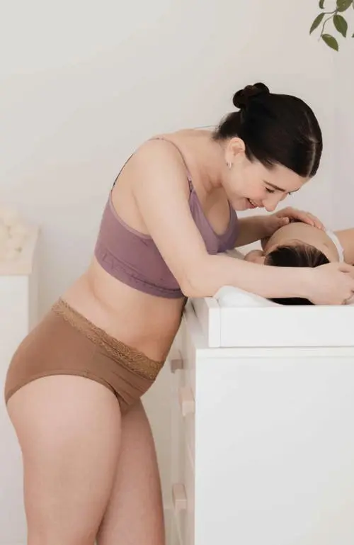 KINDRED BRAVELY High-waisted Postpartum Underwear Pack - Dusty Hues