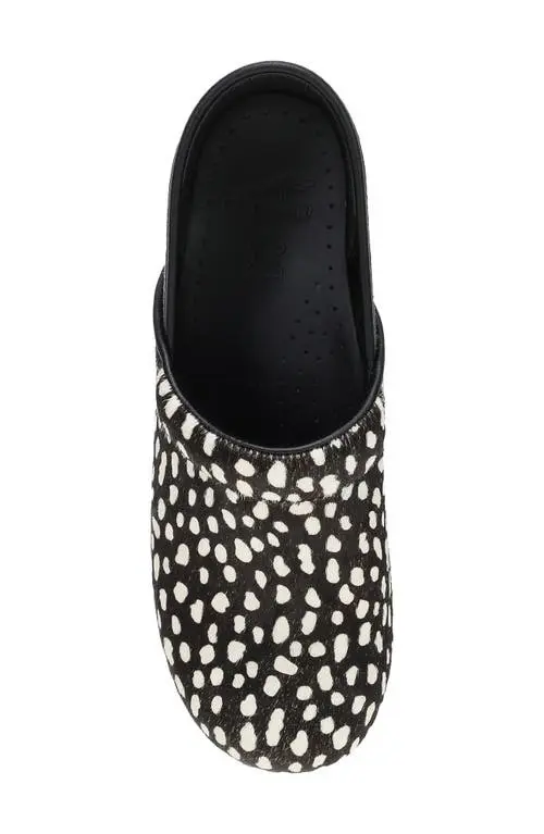 Dansko Professional Clog - Spotted Haircalf