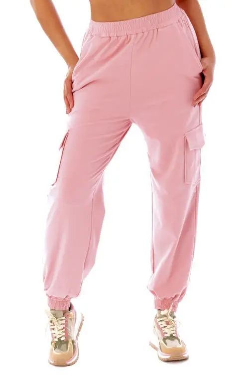 DAI MODA Cargo Joggers - Blush