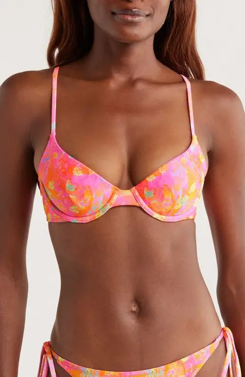 KULANI KINIS Underwire Bikini Top - Sunrise Kiss