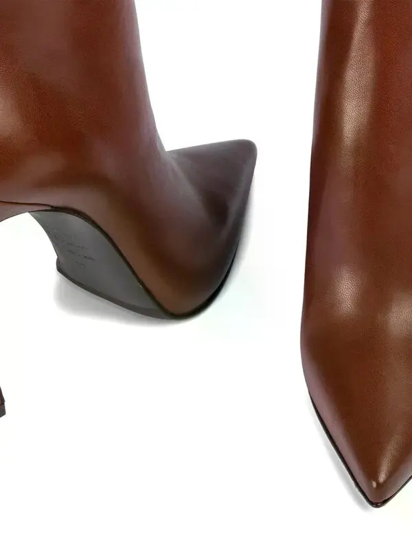 LE SILLA 120mm Eva Ankle Boots - Brown
