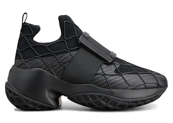 ROGER VIVIER Viv' Run Sneakers - Black