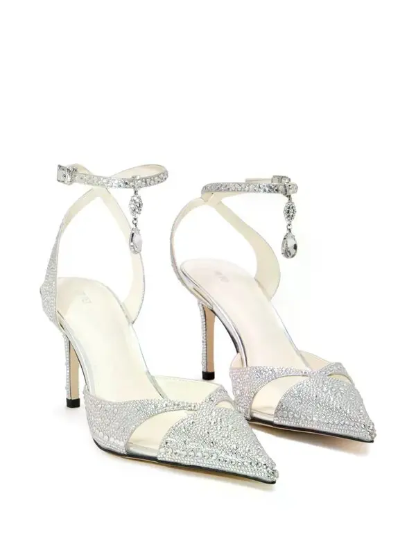 Jw Pei 85mm Haidi Crystal-embellished Heeled Pumps