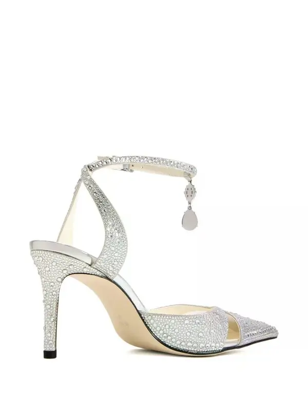 Jw Pei 85mm Haidi Crystal-embellished Heeled Pumps