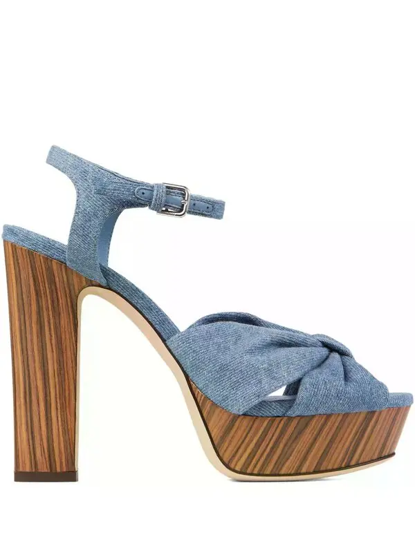 JIMMY CHOO 120mm Heloise Heeled Sandals